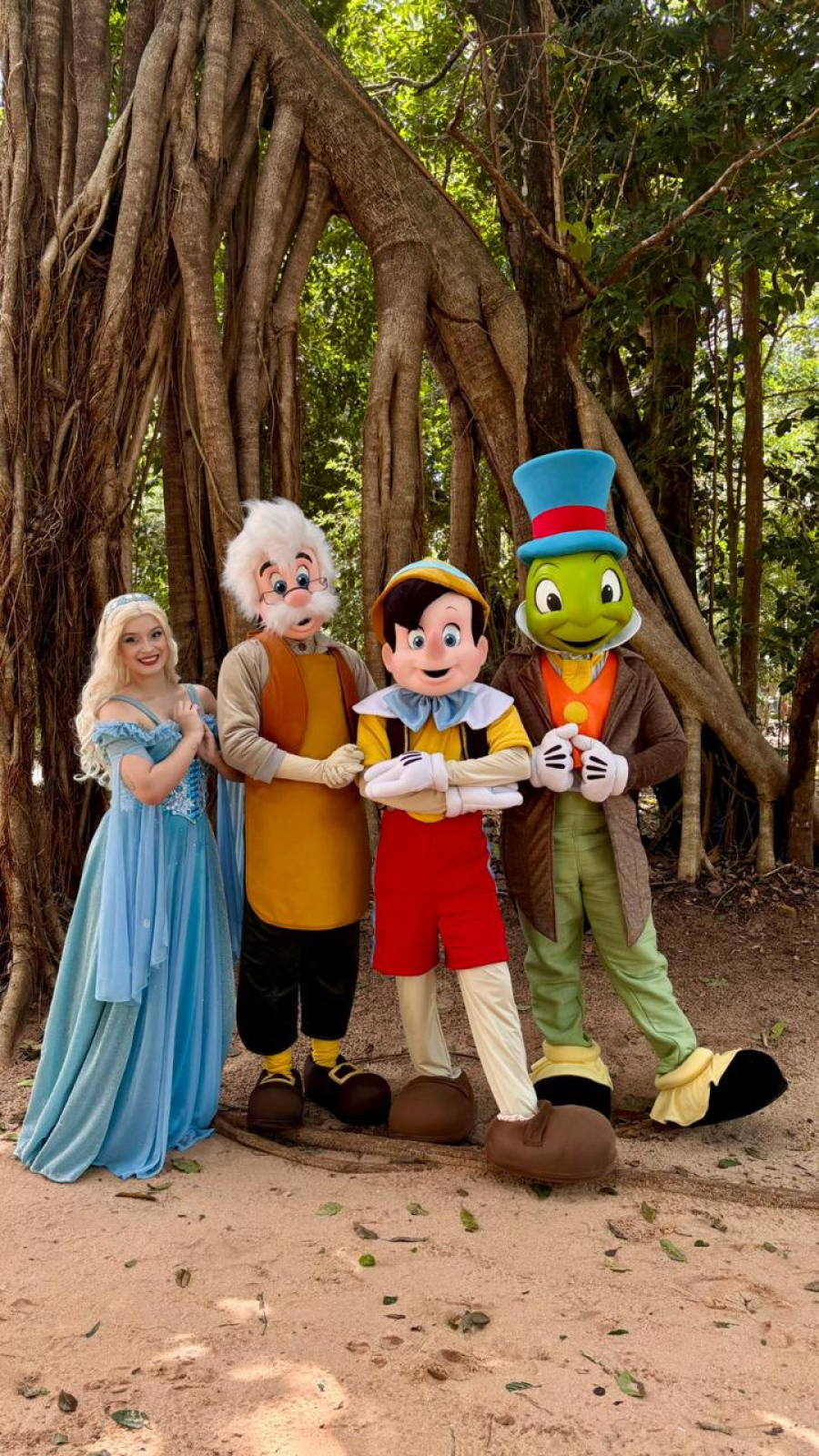As Aventuras de Pinóquio encantam famílias no Bosque Encena em Natal